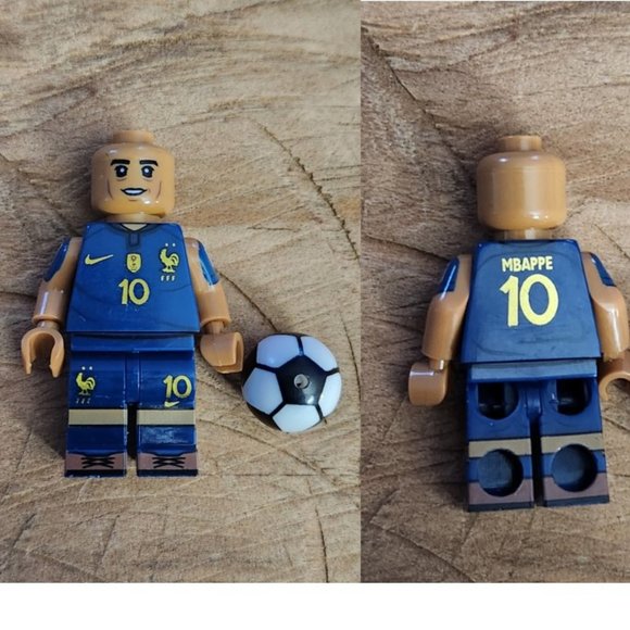 Toys | Kylian Mbappe Minifigure Paris Saintgermain Compatible Wlego ...